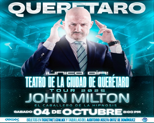 Boletos | JOHN MILTON QUERETARO | TicketNet